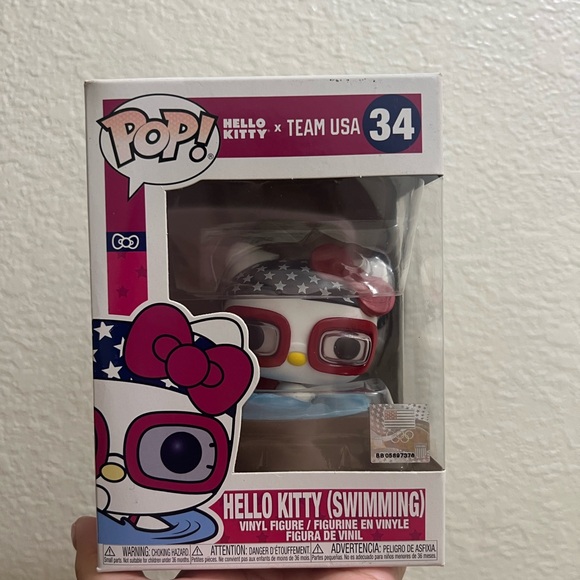 Hello Kitty | Swim | Hello Kitty Team Usa Swim Vinyl Figure | Poshmark